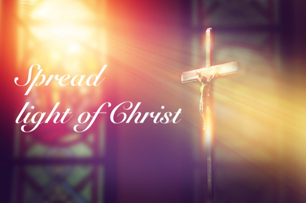 Spread the light of Christ – Éditions Verbum Bible