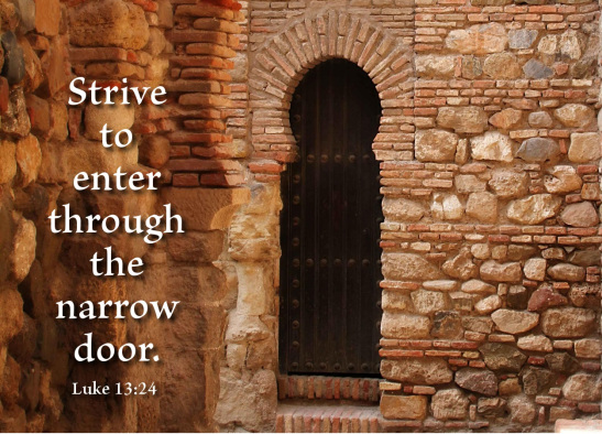 An Experience of a “narrow gate” – Éditions Verbum Bible